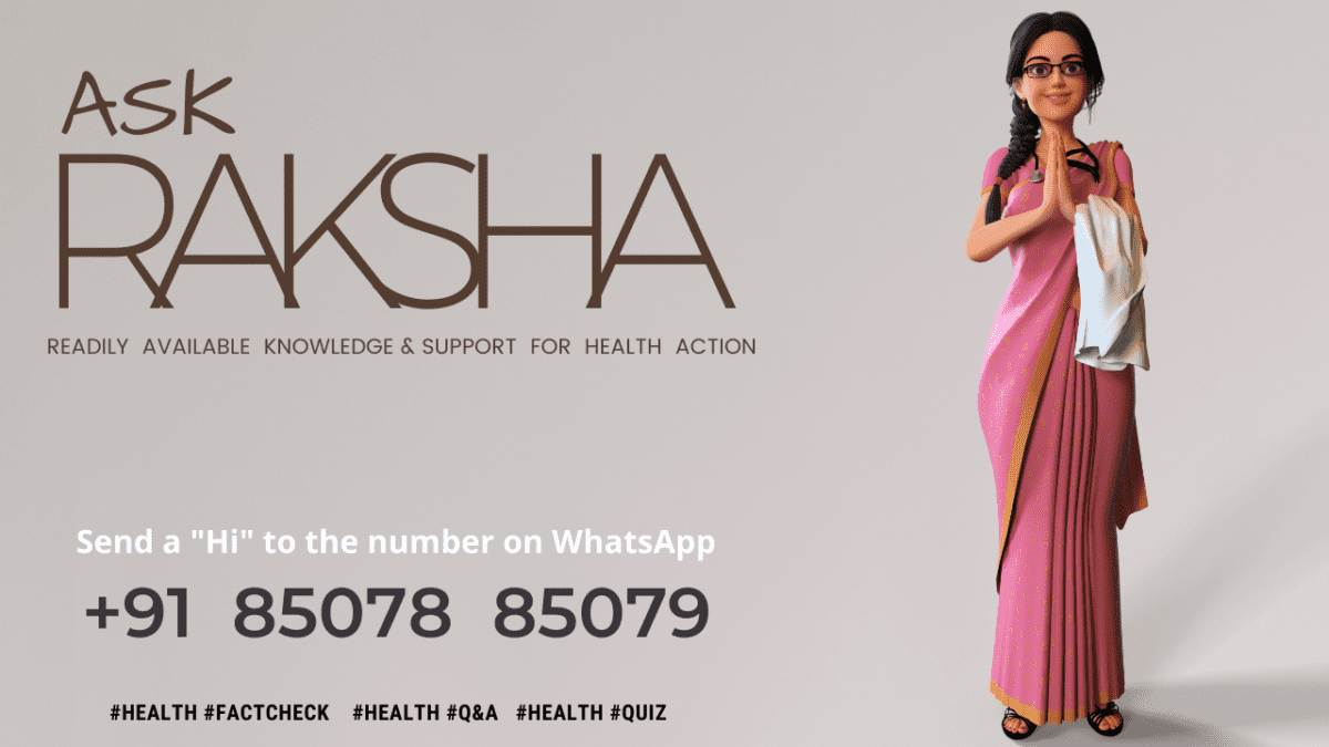 RAKSHA : Health Chatbot India : THIP Media