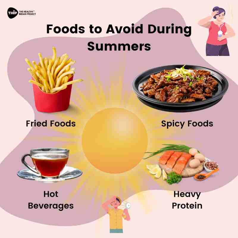 Foods to avoid in summer: Why and how?- THIP Media