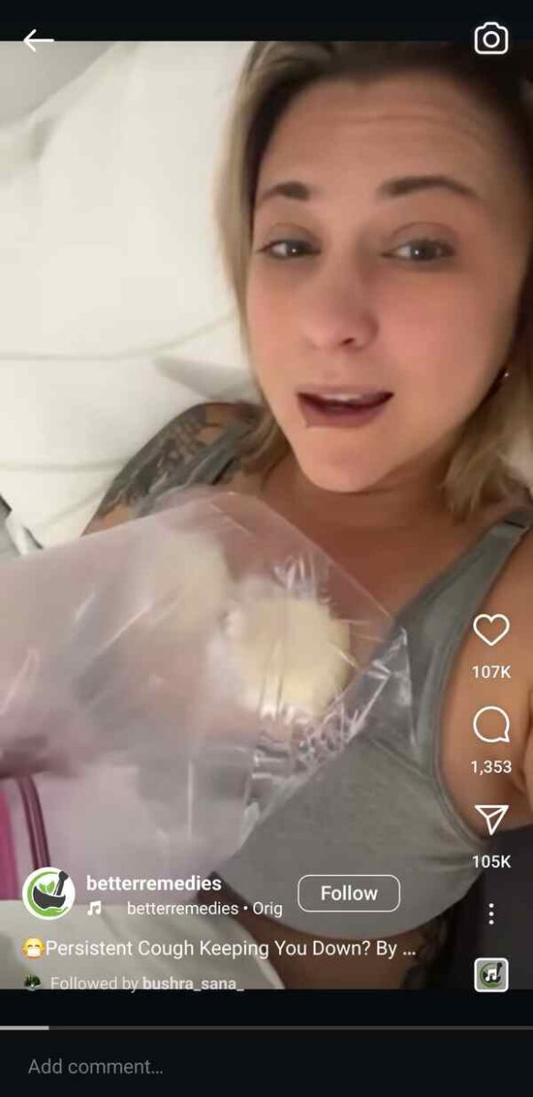 Can placing onion on the chest cure cough and bronchitis?