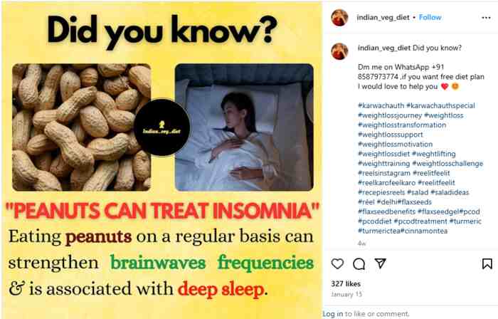 Fact Check: Can eating peanuts treat insomnia?