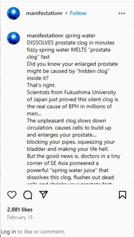 Does Fizzy Spring Water "Melt” Prostate Clogs? - THIP Media