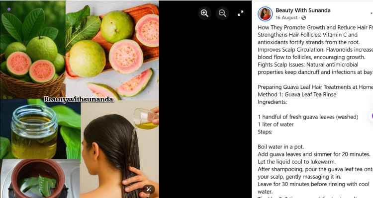 Fact Check: Does guava leaf-based oil work well for hair fall?